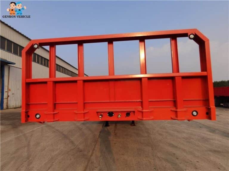 4 Axles Flatbed Semi Trailer - Flatbed Semi Trailer