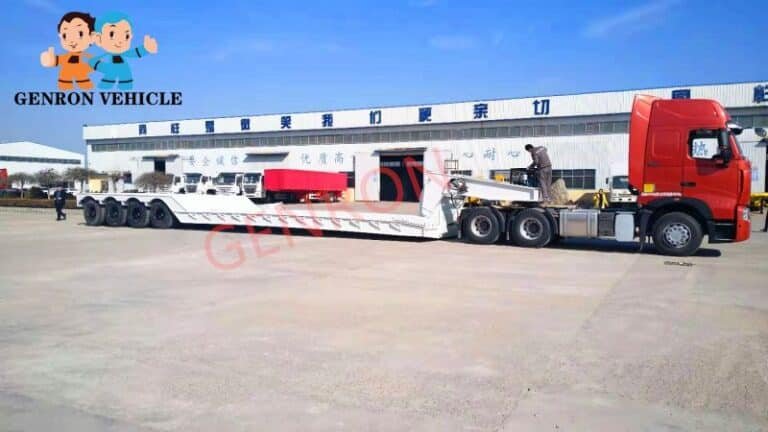 7 Common Types Of Flatbed Trailers - Genron International Trade
