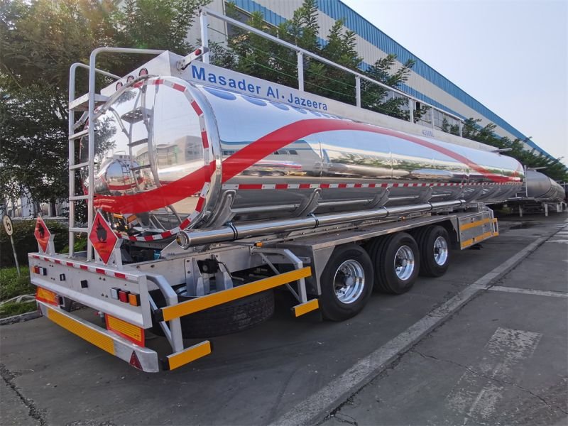 Aluminum Tanker Trailers - Fuel Tanker Trailer