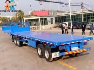 7 Common Types Of Flatbed Trailers - Genron International Trade