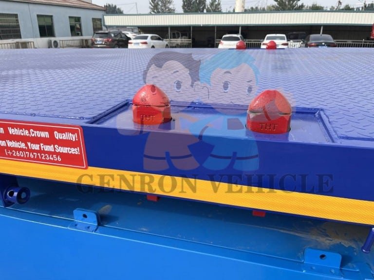 Genron Flatbed Semi Trailers Successfully Exported to Chad - Genron ...