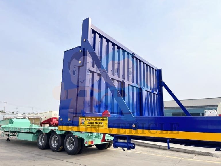 Genron Flatbed Semi Trailers Successfully Exported to Chad - Genron ...